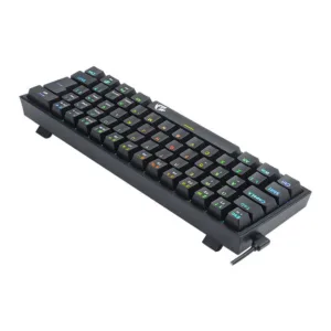 TECLADO GAMER MECÂNICO FIZZ RGB PRETO SWITCH AZUL K617-RGB-B (PT-BLUE ...